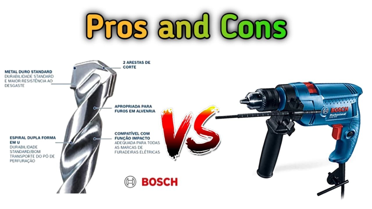 Bosch GSB 10 re vs GSB 550 - Power Gadgets